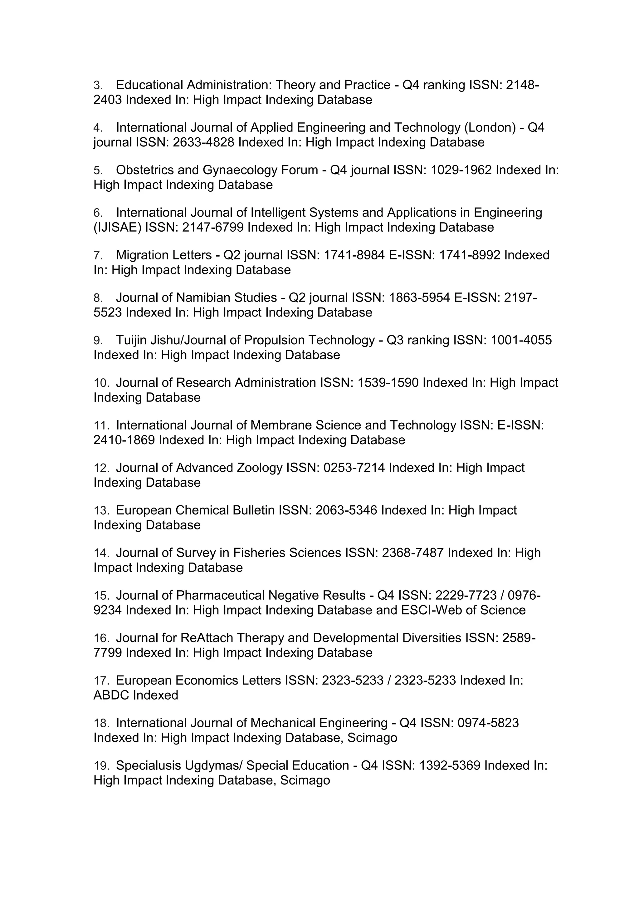 Scopus Indexed Journals 2024 - ISCOPUS Publications | PDF