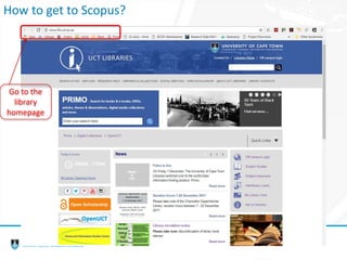 Scopus Journal Metrics | PPTX