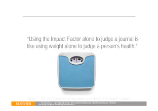 Scopus Journal Metrics SNIP & SJR | PDF