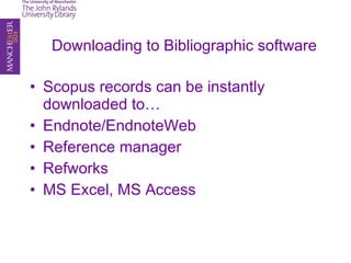 Scopus ph d_oct_2010 | PPT