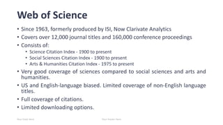 Measuring the Research Impact | PPT