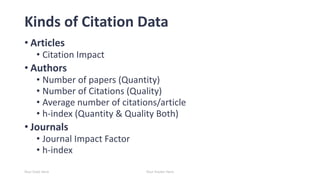 Measuring the Research Impact | PPT