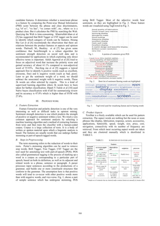 Sentiment analysis on unstructured review | PDF