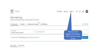 Scopus_Steps for Registration | PDF