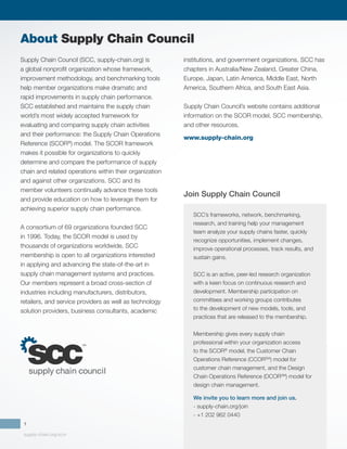 SCOR.pdf | Logistics | Business