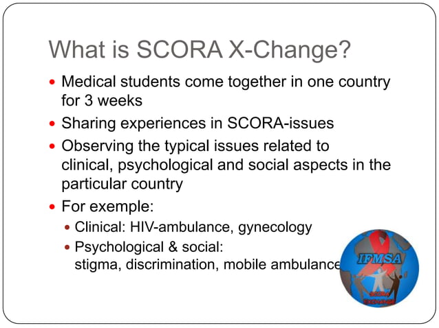 Scora x change swg | PPT