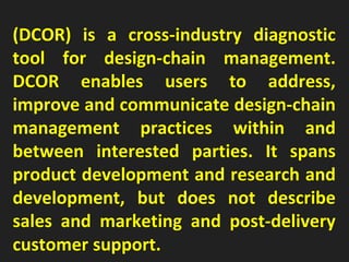 Supply Chain Operations Reference-Model (SCOR®) Overview | PPT ...
