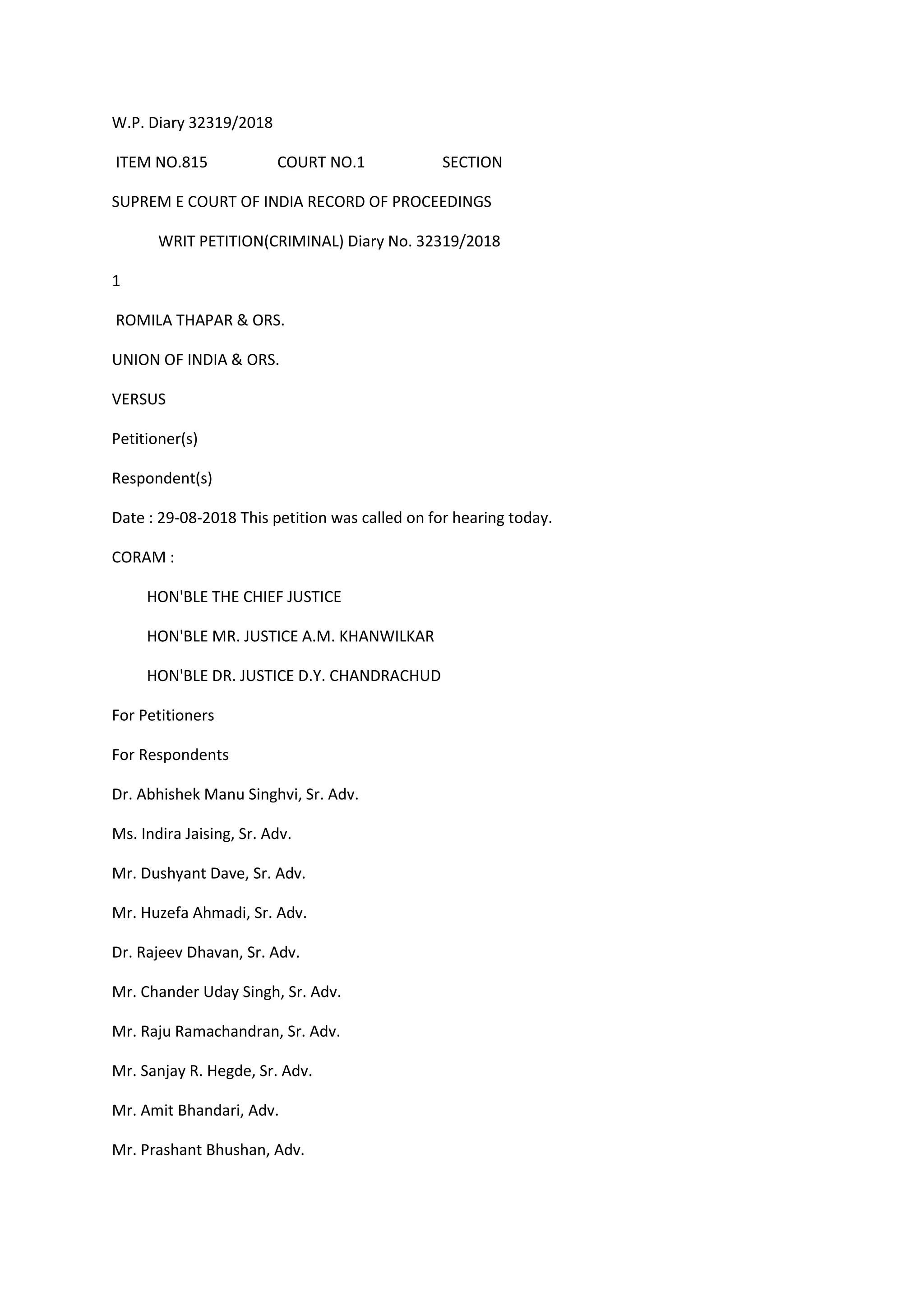 Supreme Court Order | PDF