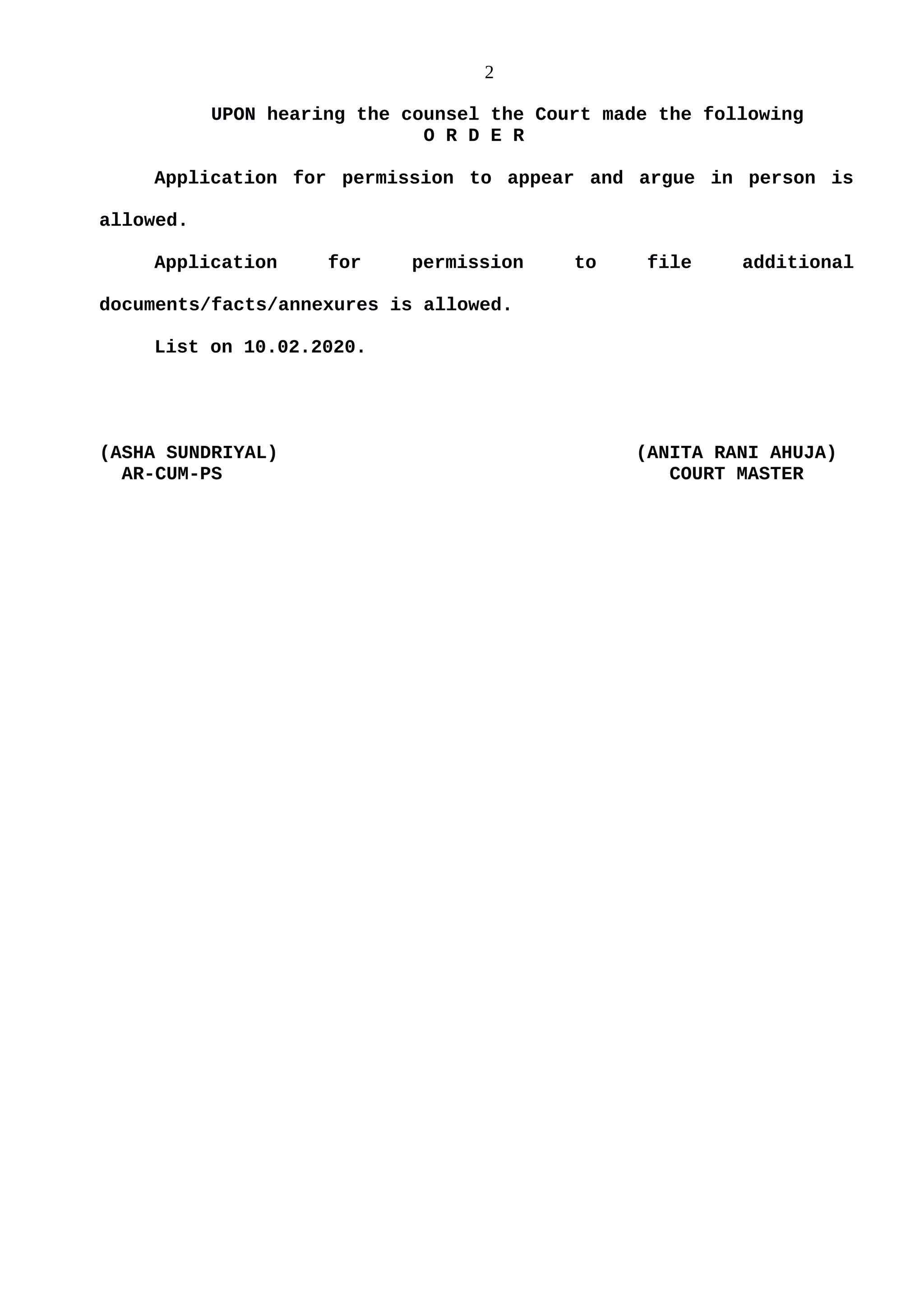 Sc order amit sahni | PDF