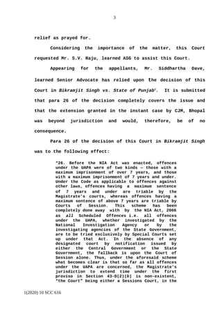 Sc order uapa sep 9 | PDF