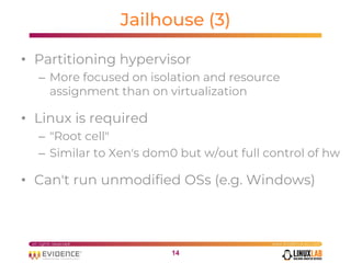 Claudio Scordino - Handling mixed criticality on embedded multi-core ...