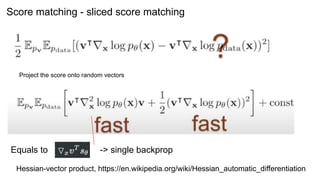 Score based generative model | PPT