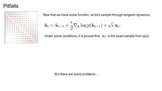 Score based generative model | PPT