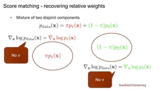 Score based generative model | PPT