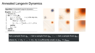 Score based generative model | PPT