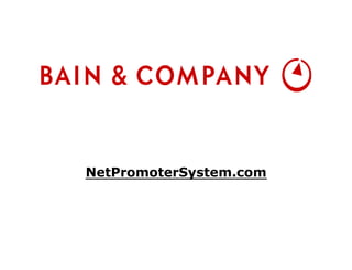 Score vs. System: How NPS Has Evolved to Power Culture Change | PPT