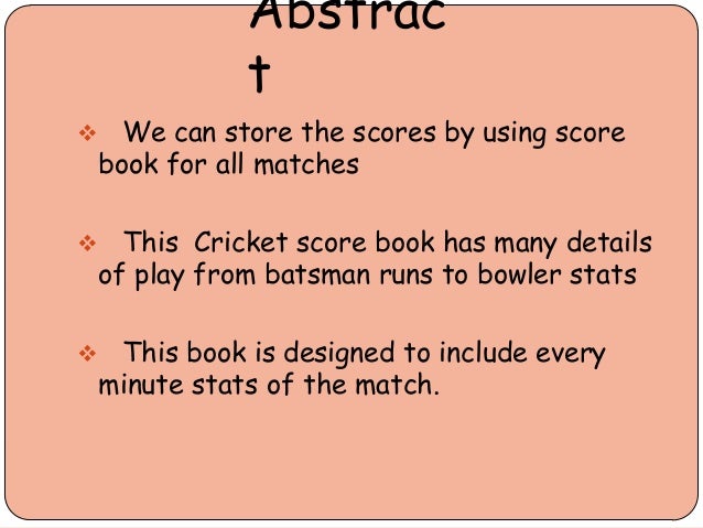 Cricket score sheet program flow chart - oramalaneta