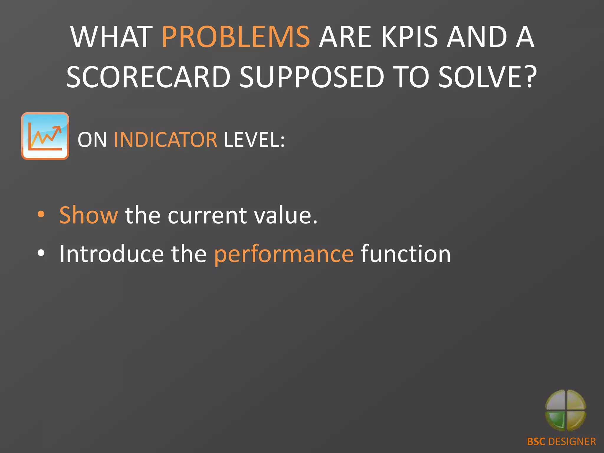Scorecard and KPIs 101 | PPTX