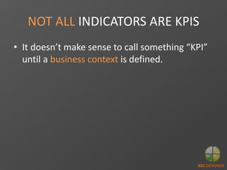 Scorecard and KPIs 101 | PPTX