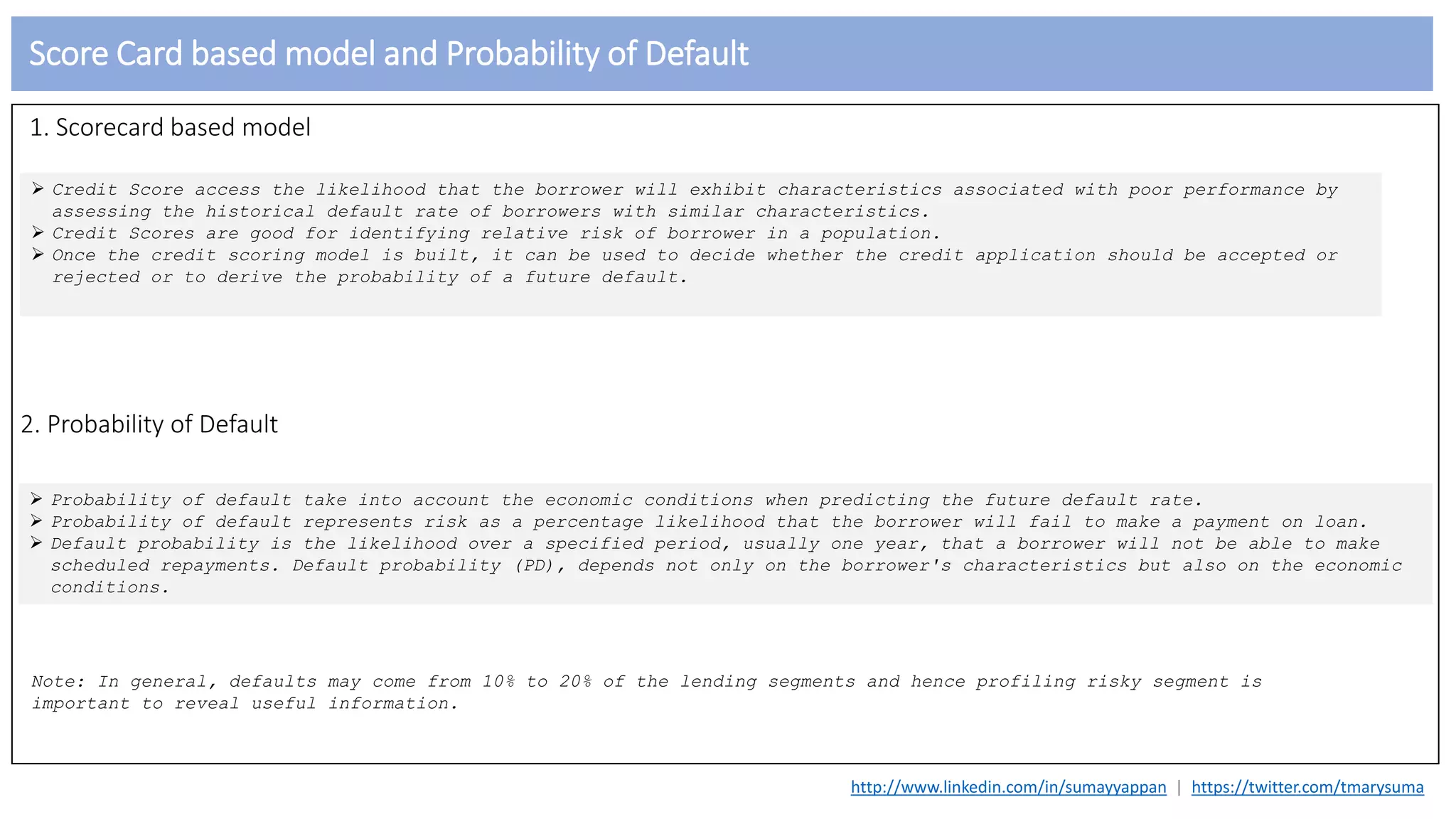 Score Card Model | PPTX