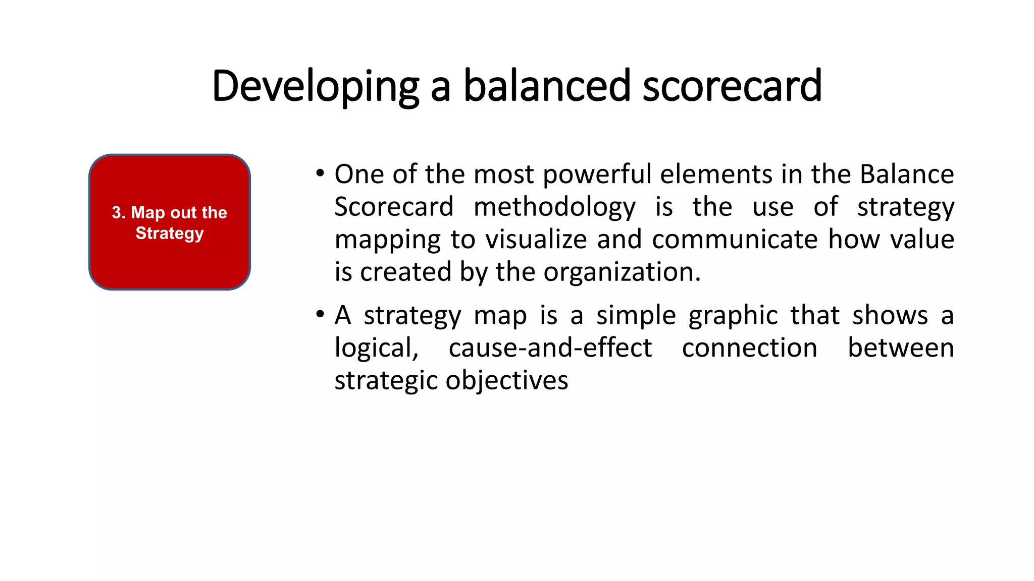 Devloping a Balanced Scorecard | PPTX