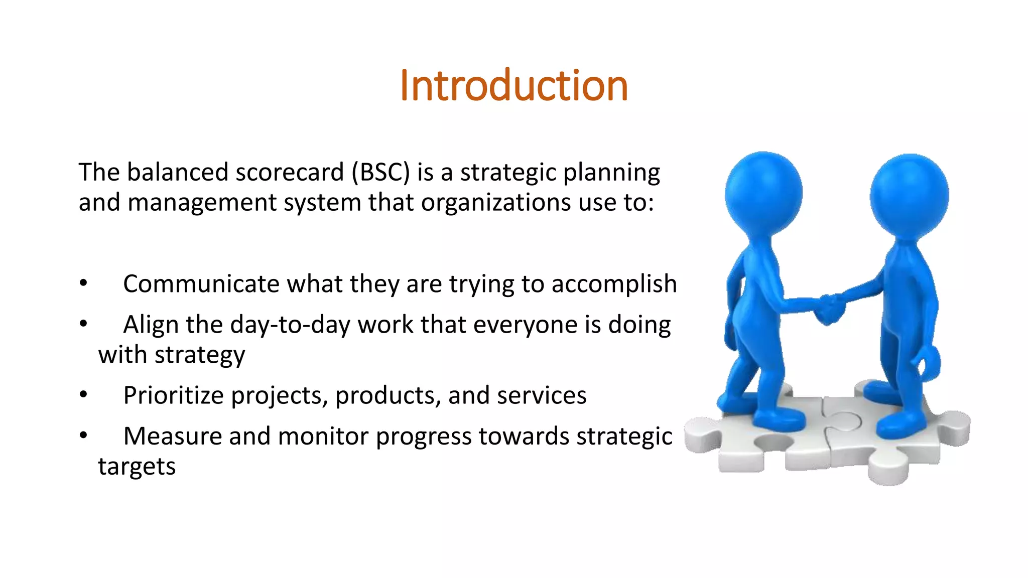 Devloping a Balanced Scorecard | PPTX