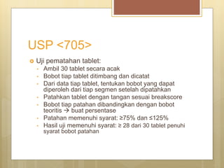Scored tablet | PPTX