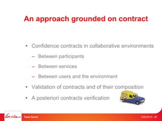 Inria LORIA SCORE Team presentation | PPTX | Cloud Computing | Internet