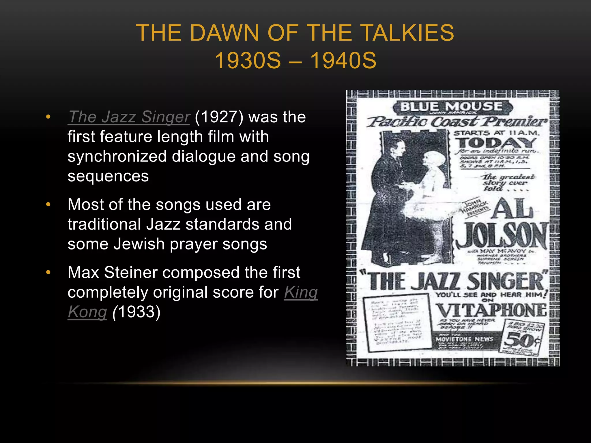 History of Film Music | PPTX