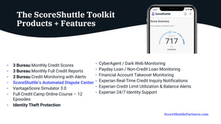 Score shuttle home presentation | PPT