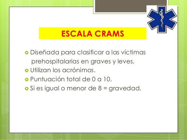 Score trauma del adulto