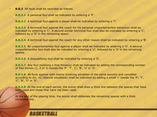 Scoring in basketball | PPTX