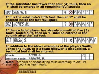 Scoring in basketball | PPTX