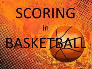 Scoring in basketball | PPTX