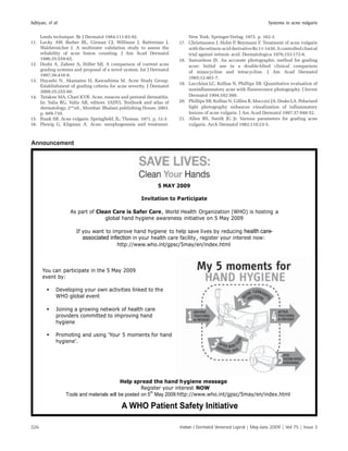 Scoring acne (1) | PDF