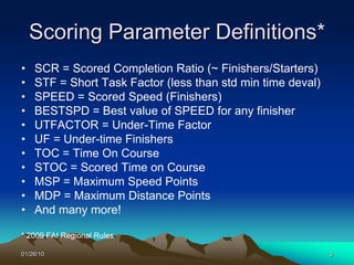 Scoring analysis by frank paynter | PPT