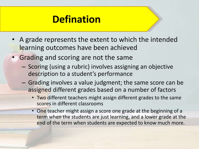 Scoring and grading ppt | PPTX | Educational Assessment | Education