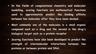 Scoring function | PPTX