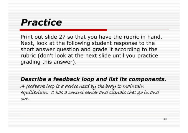 Scoring Options For Essays And Other Assignments | PDF