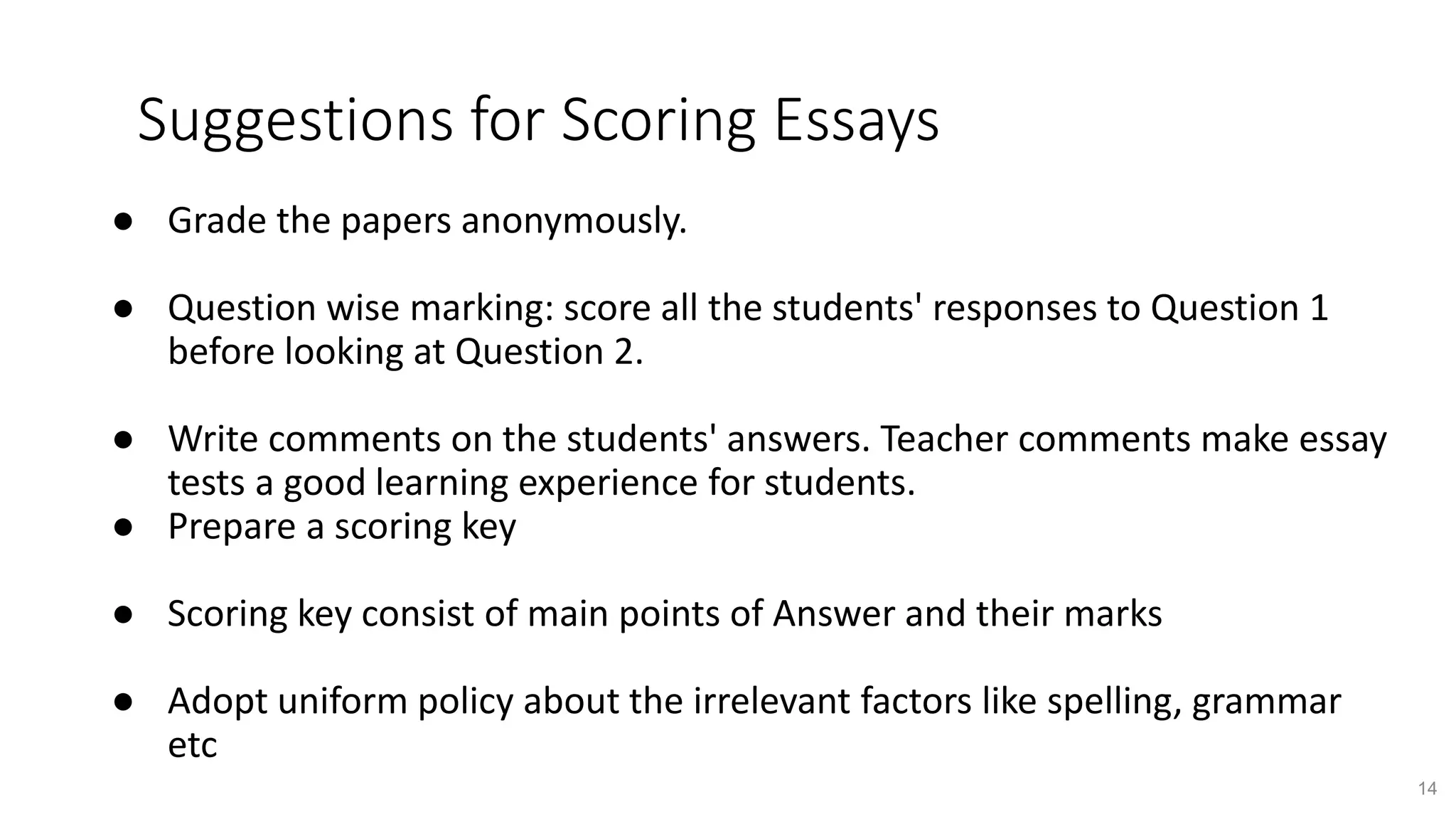 Scoring paper and pencil tests-Week 13.pptx