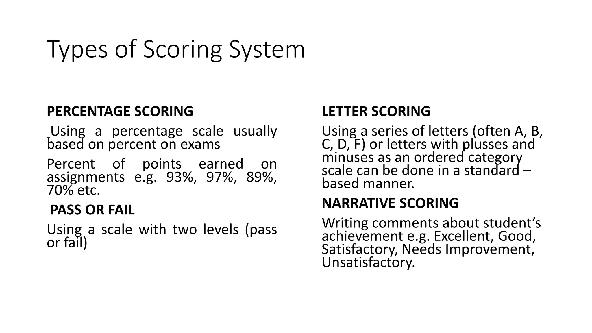 Scoring paper and pencil tests-Week 13.pptx