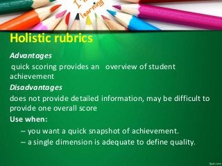 Scoring rubrics | PPT