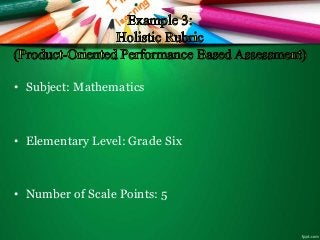 Scoring rubrics | PPT