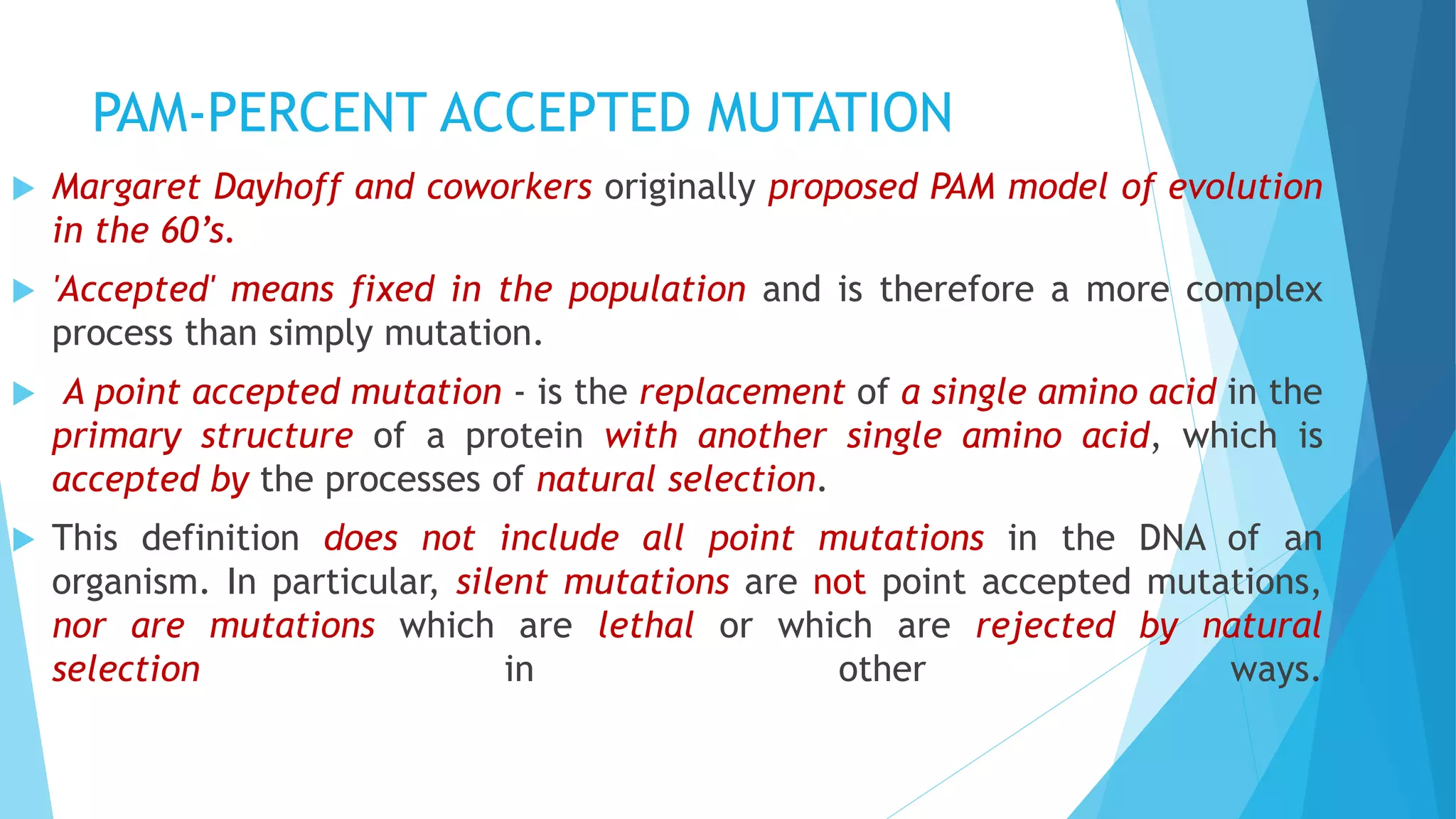 Scoring schemes in bioinformatics | PPTX