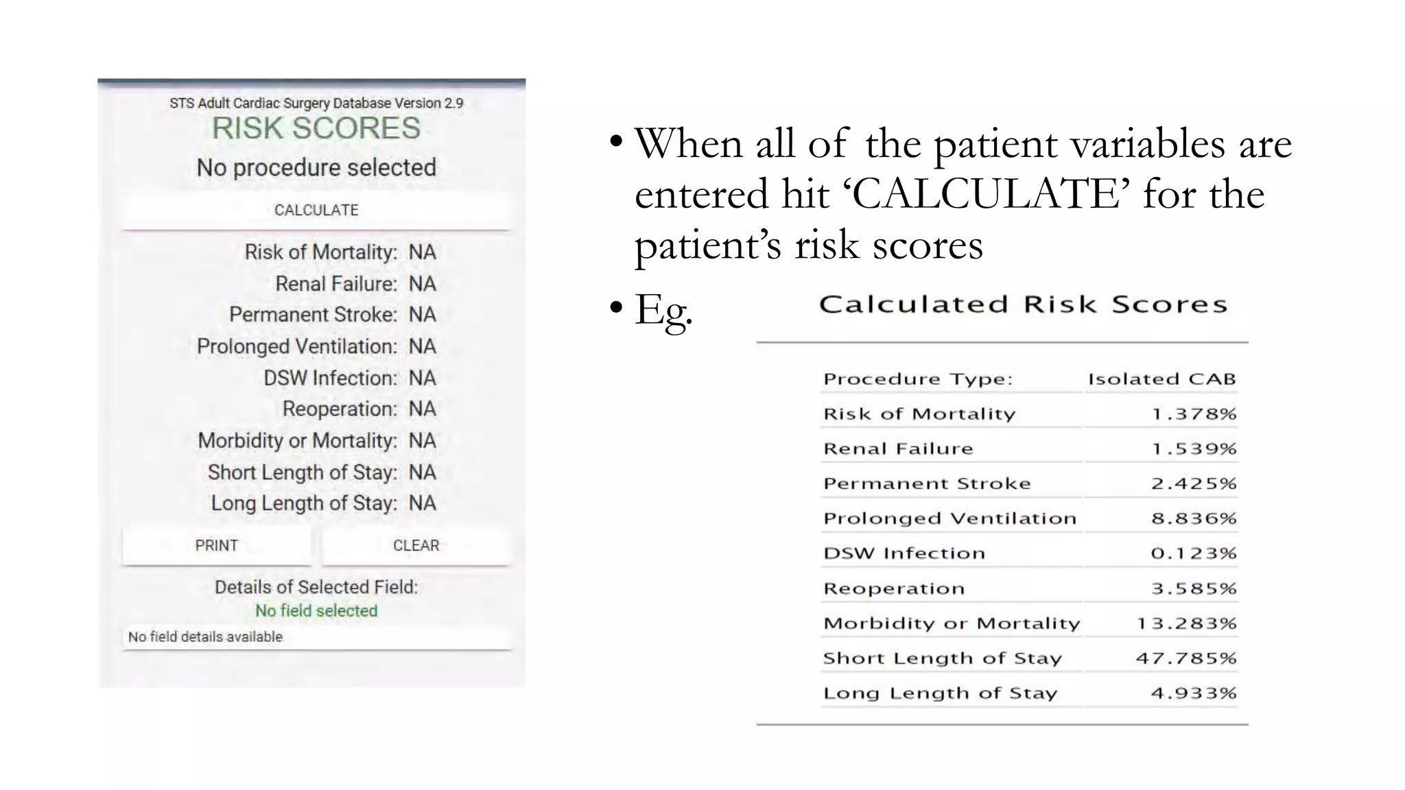Scoring systems in cardiac surgery | PPTX
