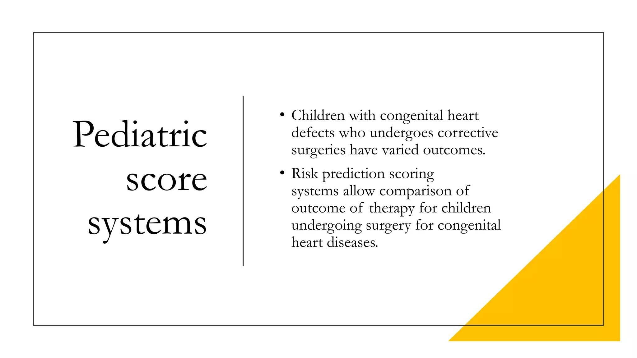 Scoring systems in cardiac surgery | PPTX