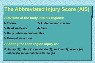 Scoring systems in traumatized children | PPT