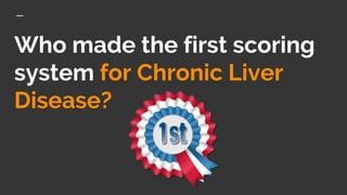 Scoring systems in liver disease | PDF