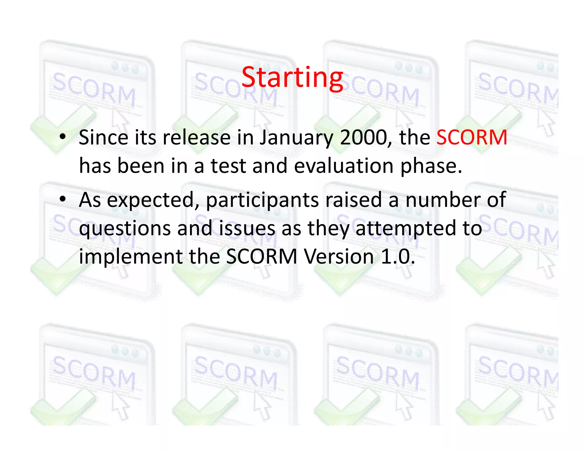 Scorm | PDF