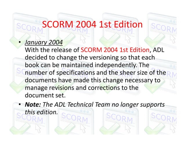 Scorm | PDF